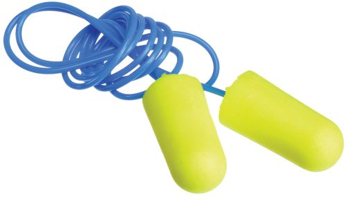 3M EAR Soft Yellow Neon oordop met koordje